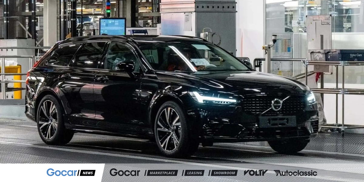 Volvo V90 : le dernier exemplaire construit marque... | Gocar.be