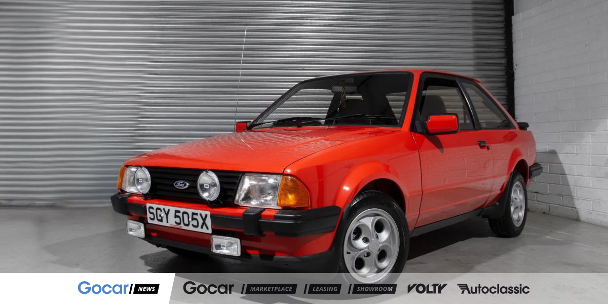 Deze Ford XR3 staat voor nostalgie uit de jaren ta... | Gocar.be
