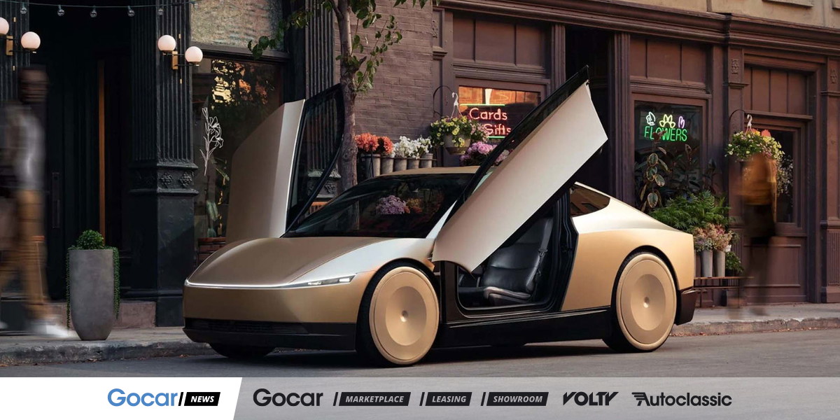 Verovert zelfrijdende robotaxi Tesla Cybercab onze... | Gocar.be