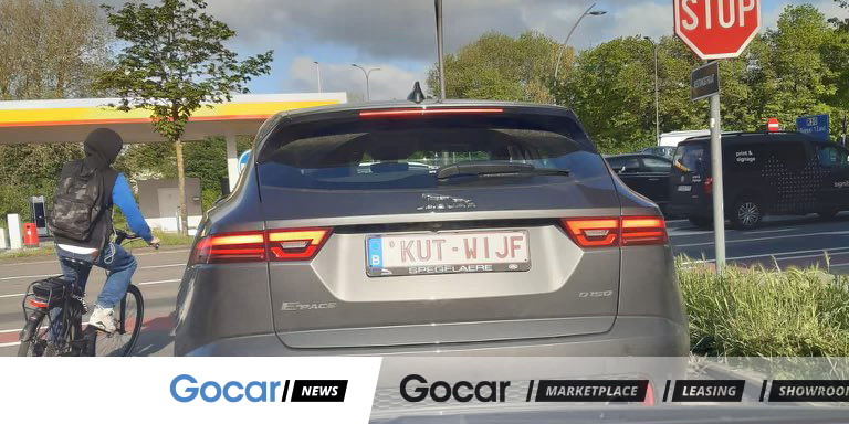 Deze gepersonaliseerde nummerplaat veroorzaakt con... | Gocar.be