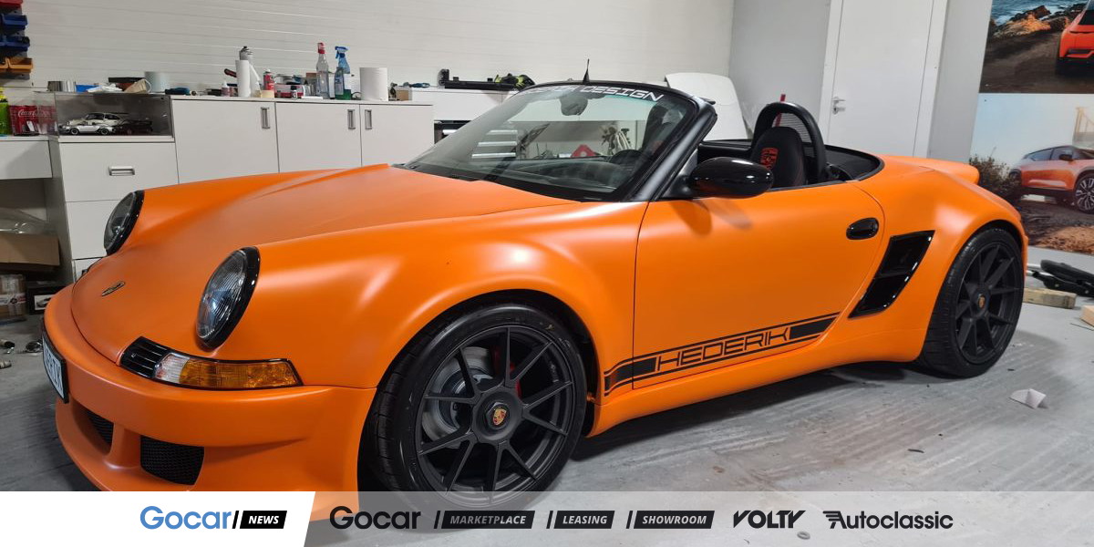 Hederik Design transforme une Porsche Boxster en 9... | Gocar.be