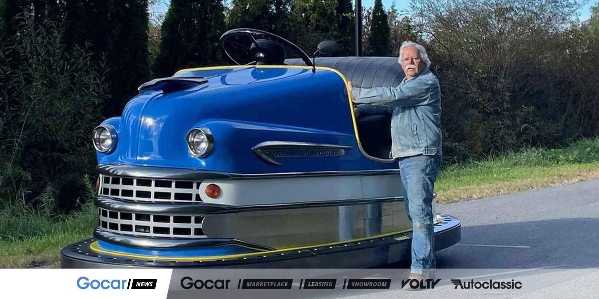 Il développe une auto-tamponneuse pour la route | Gocar.be