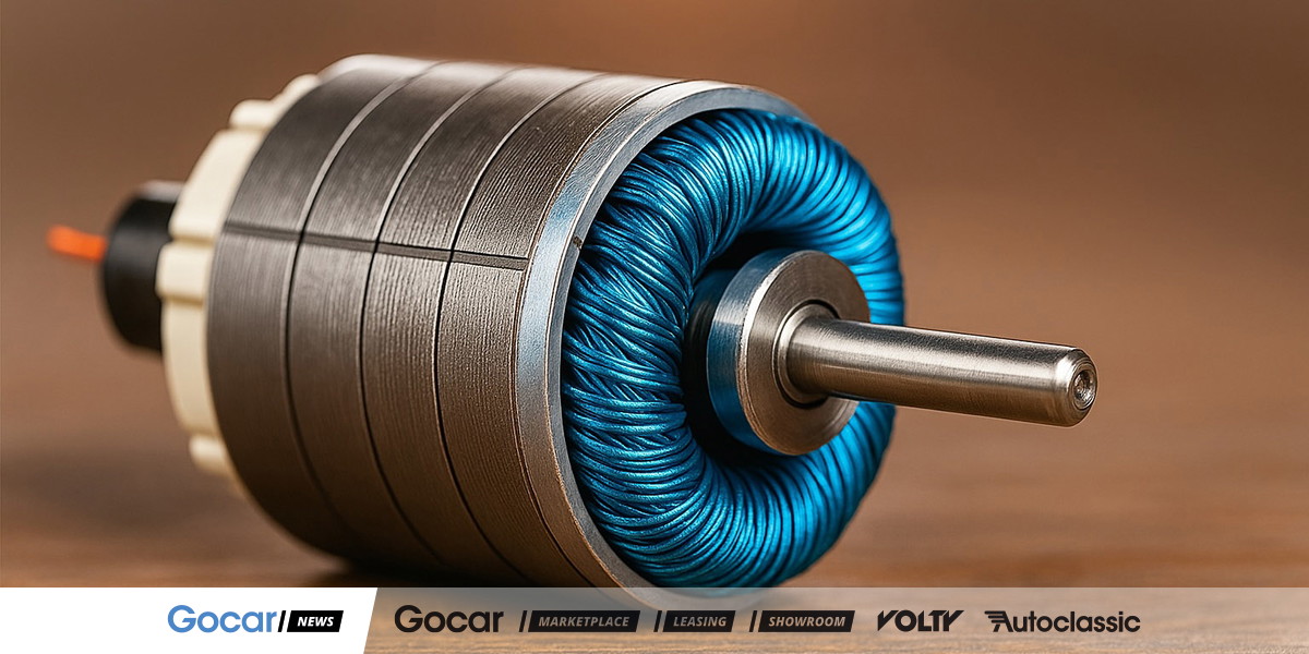 Deze opvallende elektromotor zonder koper heeft to... | Gocar.be